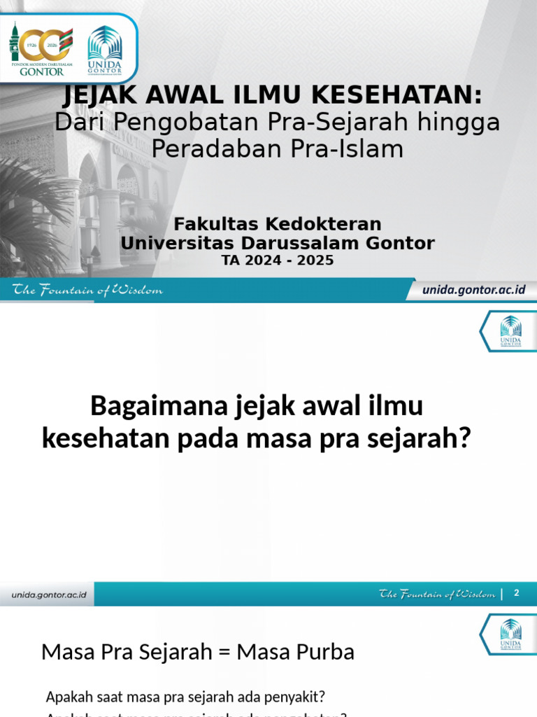 Jejak Awal Ilmu Kesehatan Dari Pengobatan Pra-Sejarah Hingga Peradaban ...