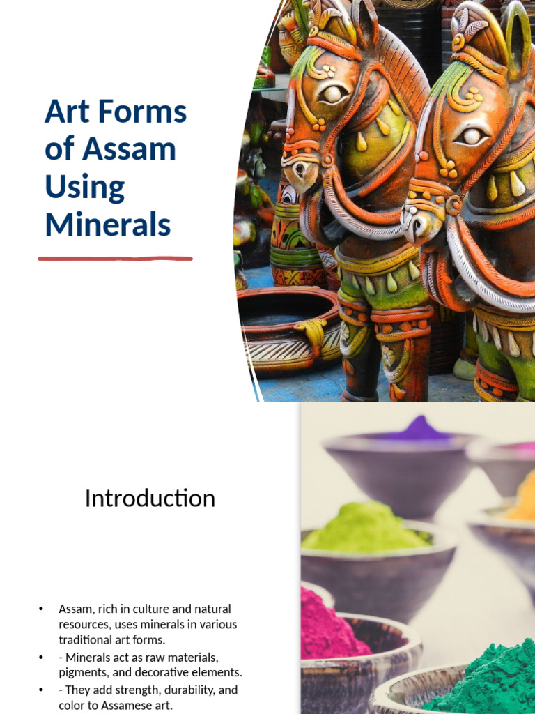 Art Forms of Assam Using Minerals | PDF