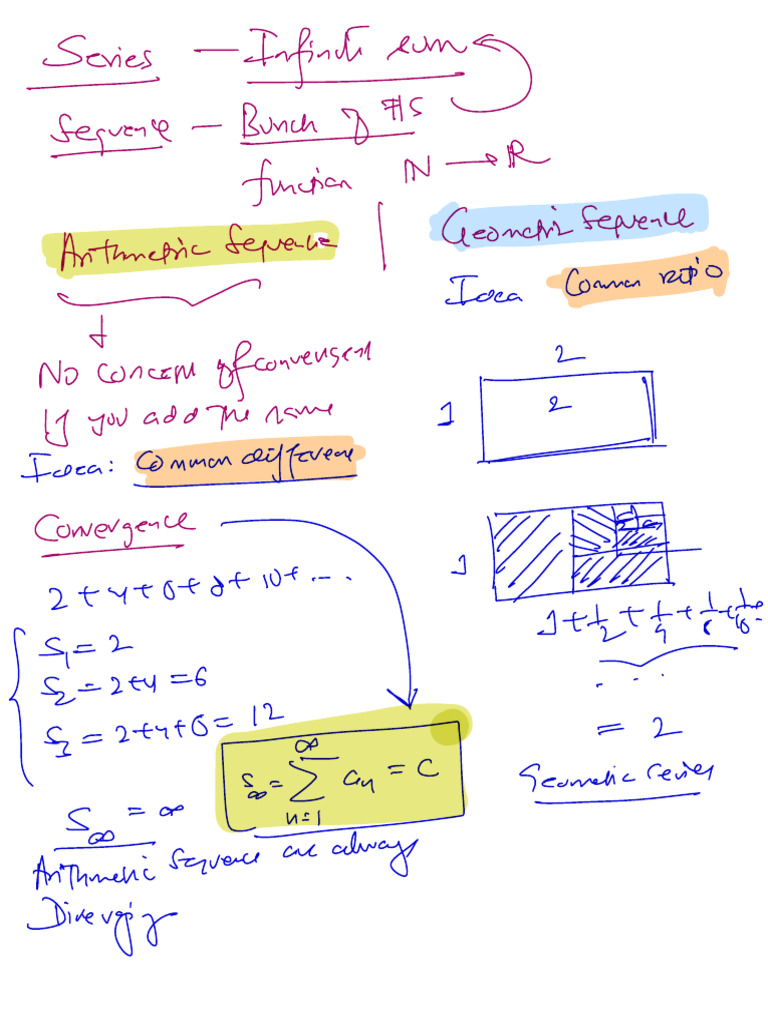Arithmetic and Geometric Sequences Explained | PDF