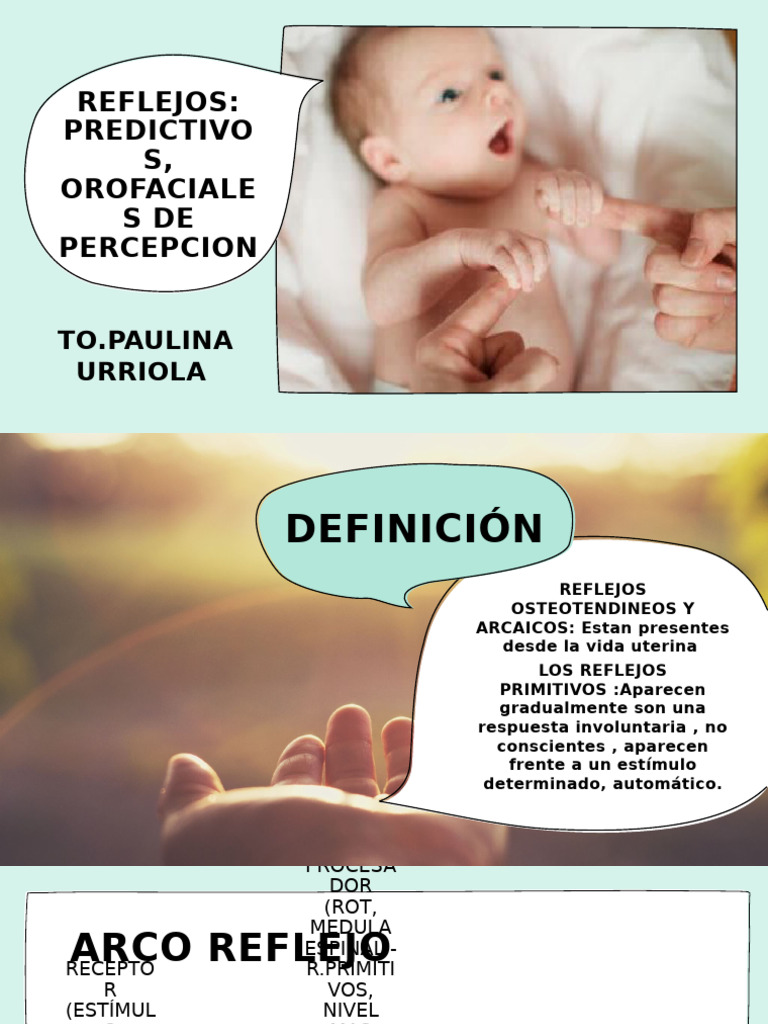 Reflejos Primitivos y Orofaciales en Neonatos | PDF | Sistema nervioso ...