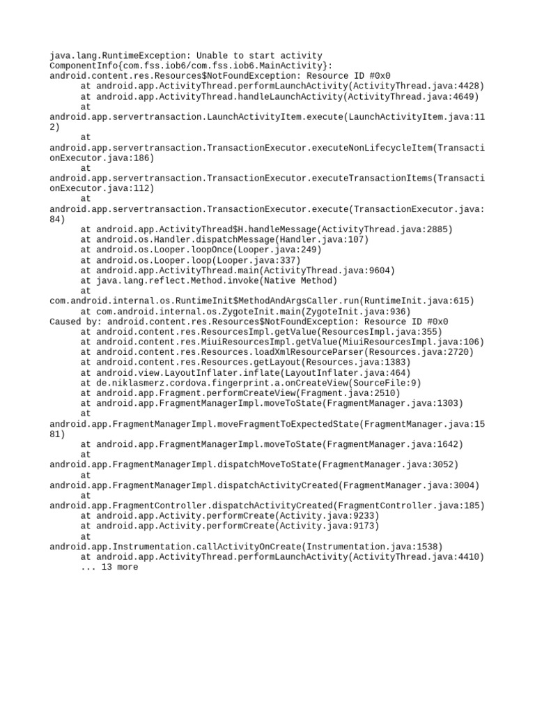IOB Crash Log 1747800312 | PDF | Information Appliances | Personal ...