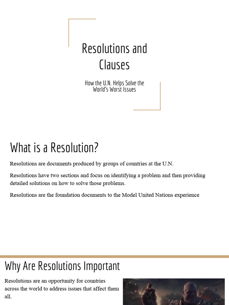 Orientation Resolutions and Clauses | PDF