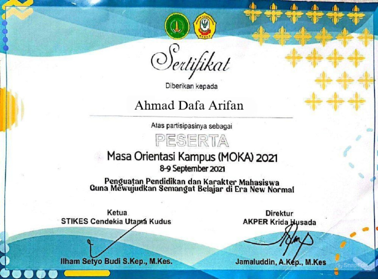 Ahmad Dafa Arifan | PDF