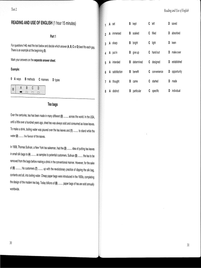 B2 Mock 2 Question Paper | PDF