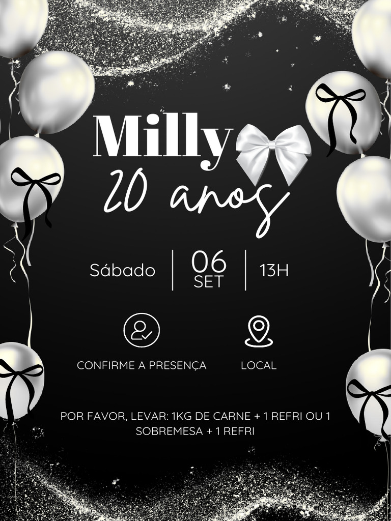 Milly 20 Anos | PDF