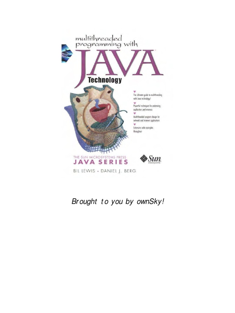 10 Multi Threaded Programming With Java Technology Pdf Thread