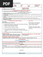 2-1 Lesson Plan-Countries and Nationalities | PDF | Education Theory ...