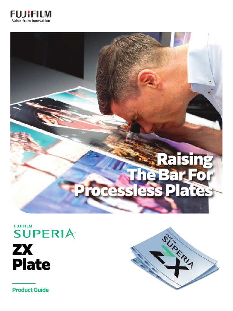 Fujifilm Superia ZX Processless Plates | PDF