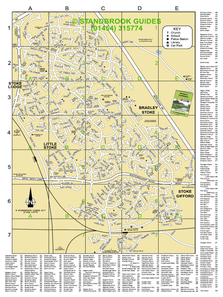 Bradley Stoke Area Map Guide | PDF | Chess | Chess Theory