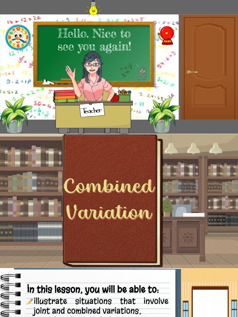 Combined Variation Learning Material | PDF | Variable (Mathematics ...
