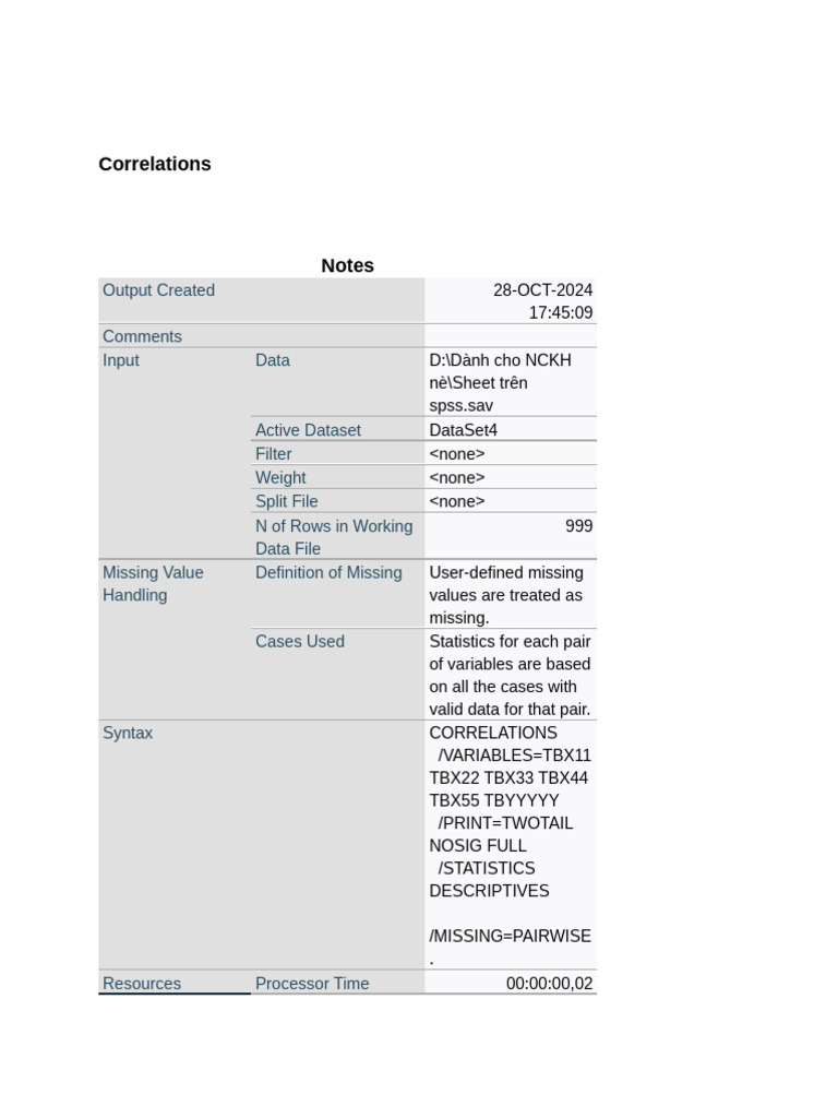 Tương Quan Và H I Quy TH C S | PDF