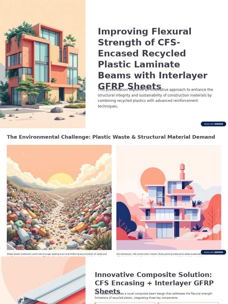 Enhancing Recycled Plastic Beam Strength | PDF | Strength Of Materials ...