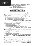 AC Machines Problems With Solutions | PDF | Electric Motor | Electrical ...