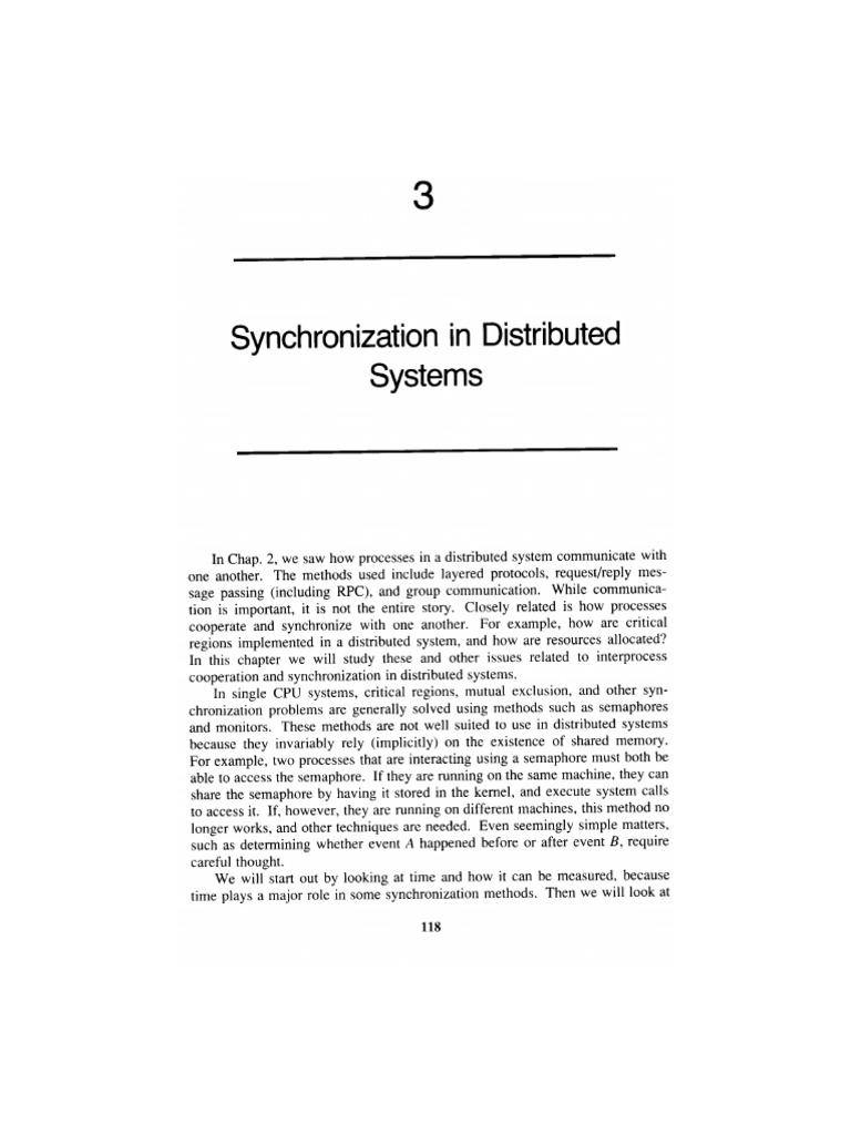 Clock Synchronization | PDF