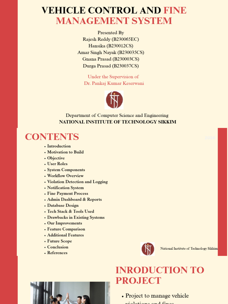 Vehicle Violation Fine Management System | PDF | Information Technology ...