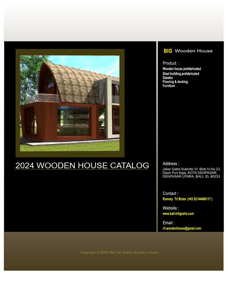 Wooden House Catalog 2024 (HR) | PDF