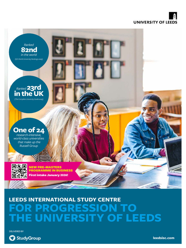 University of Leeds Isc Prospectus 2025 | PDF | Academic Degree ...
