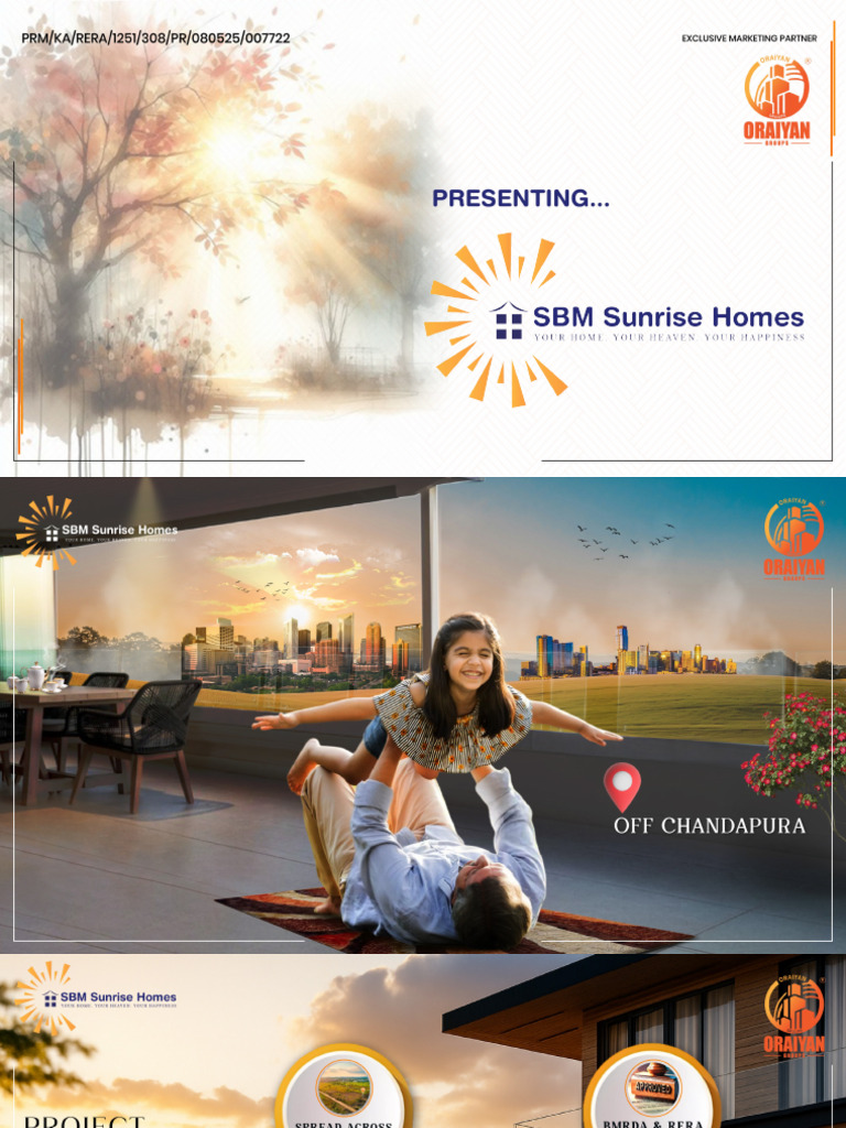 SBM Sunrise Homes - Launch Presentation - 8-Sep-2025 | PDF