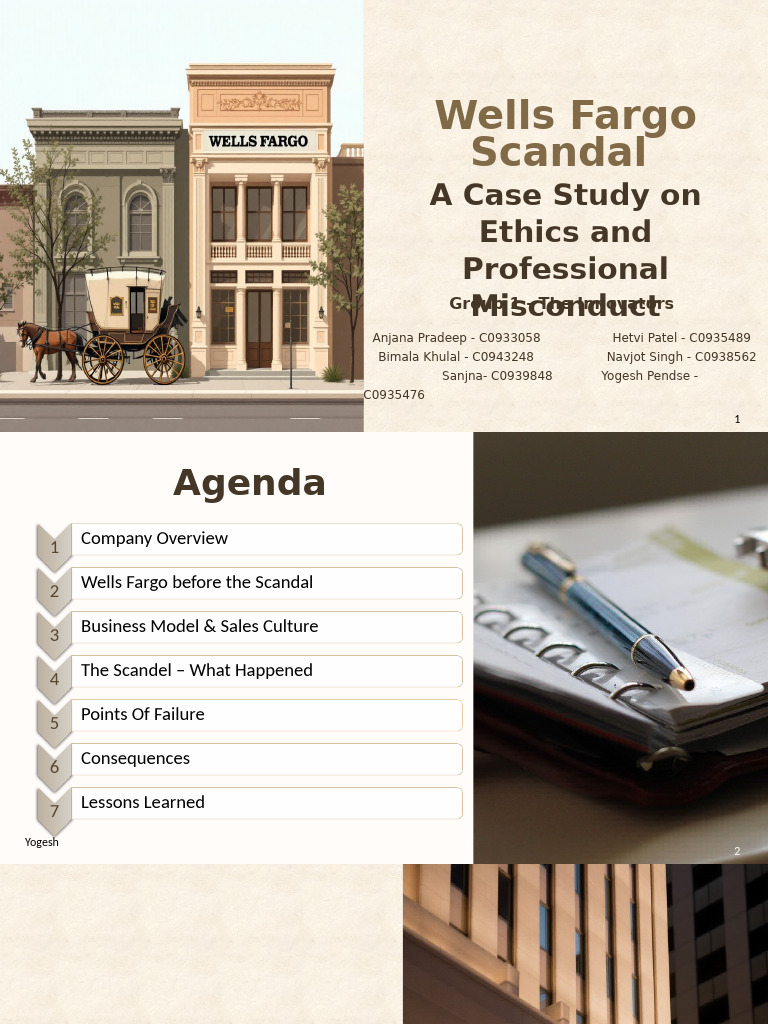 Wells Fargo Scandal: Ethics Case Study | PDF | Business