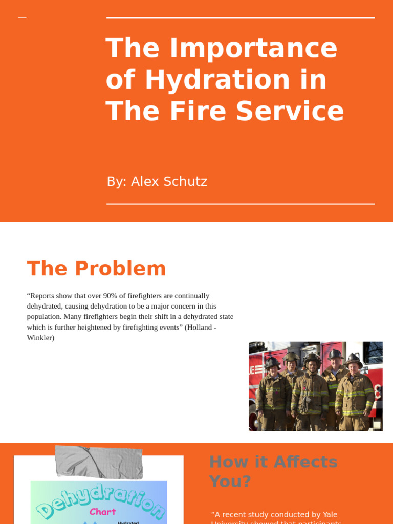 Firefighter Hydration | PDF