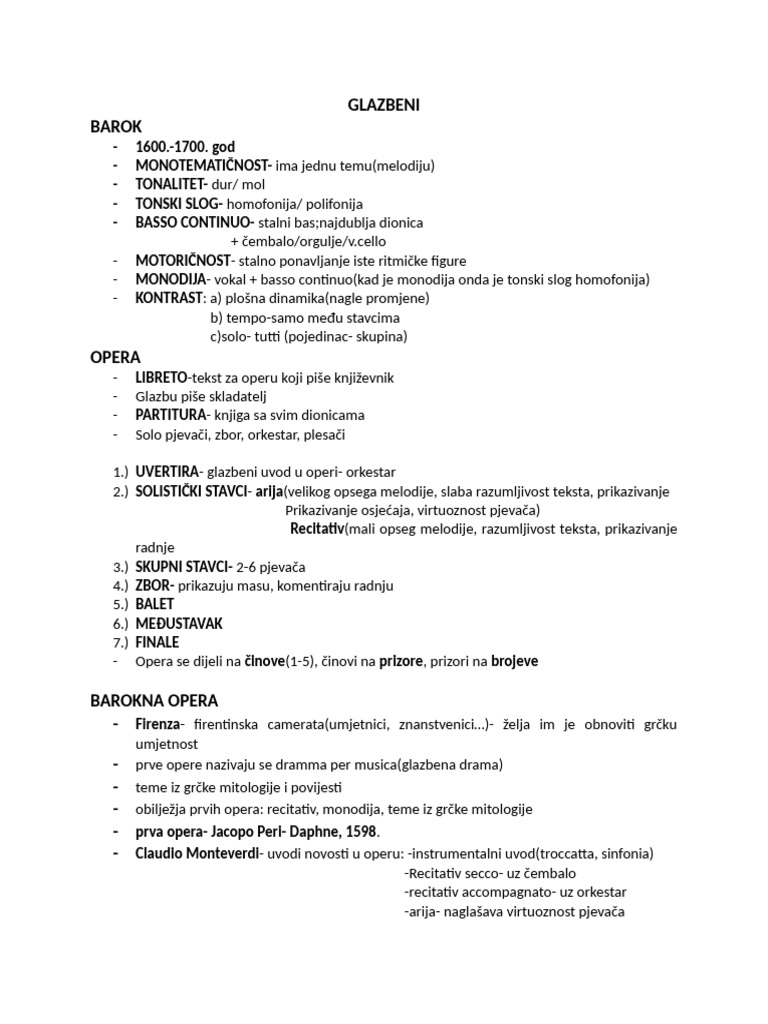 Glazbeni Pdf