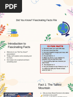 1000 Interesting Facts About Literally Everything - The Fact Site | PDF
