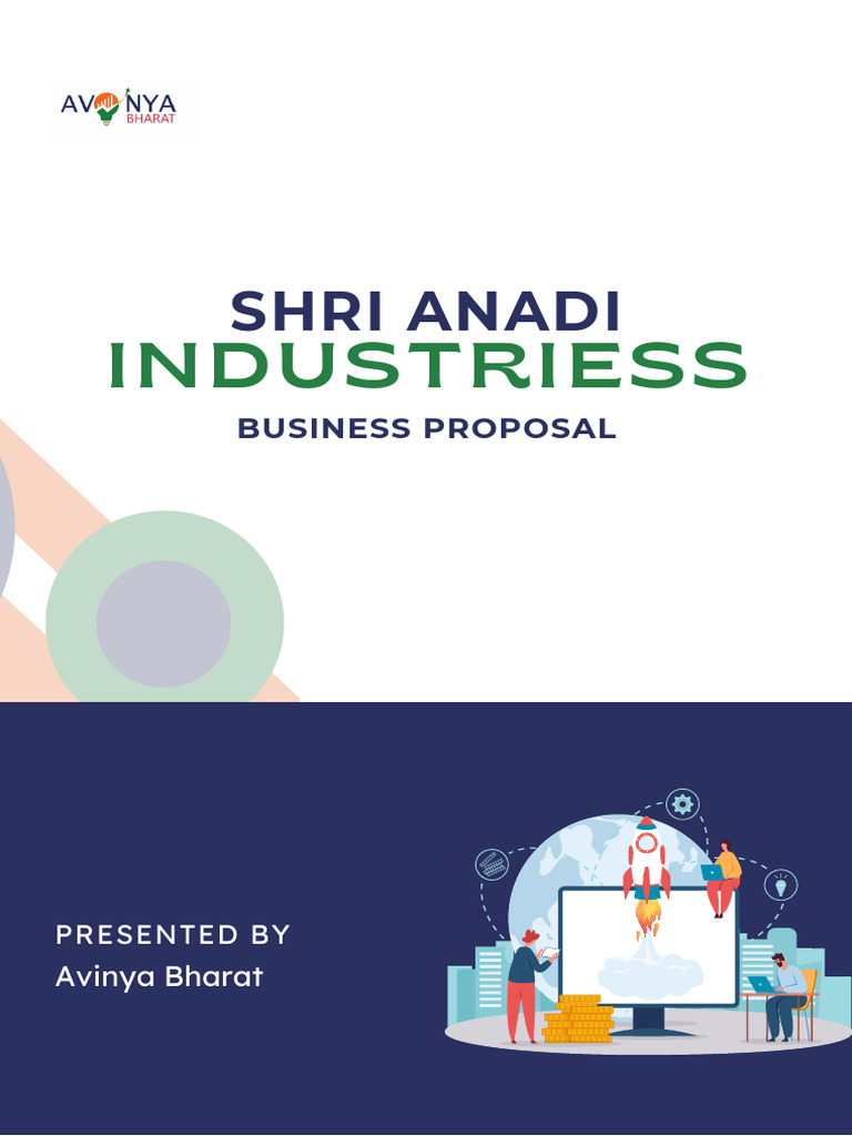 Shri Anadi Industriess Proposal | PDF | Innovation | Market (Economics)