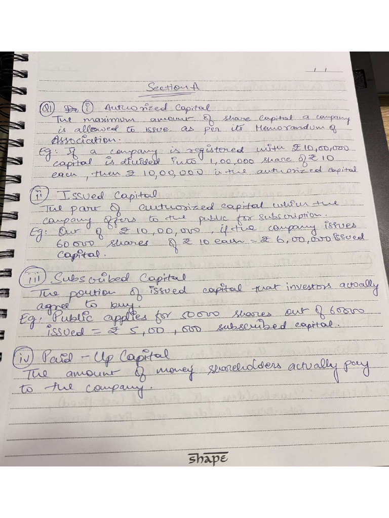 Corporate Accounting Assignment 1 | PDF