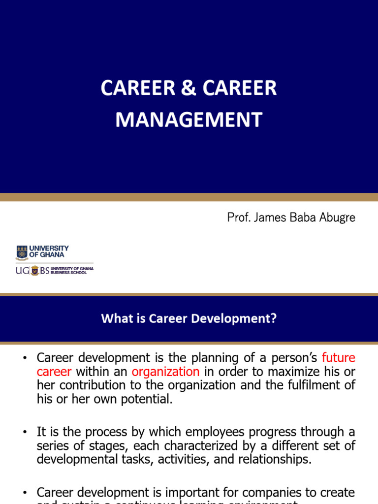 EMBA Career Development Notes | PDF | Socialization | Goal