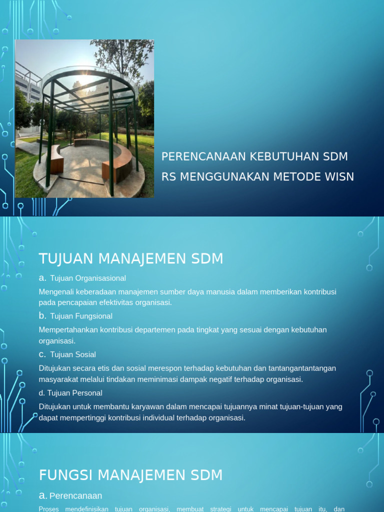 02 Perencanaan Kebutuhan SDM RS Menggunakan Metode WISN 2025 | PDF