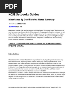 Analysis and Interpretation of The Play Betrayal in The City | PDF ...