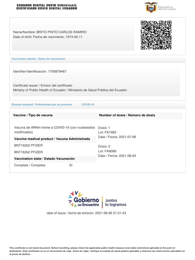 MSP HCU Certificadovacunacion1706878467 | PDF