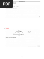 IGCSE Trigonometry Past Paper Questions | PDF