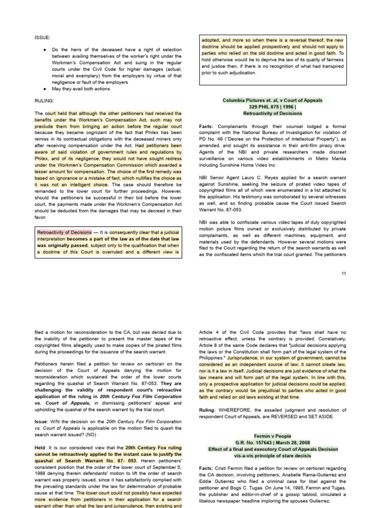 Legal Research-PART 2 | PDF | Precedent | Judgment (Law)