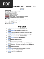 The Longest Levels List | PDF | Frame Rate | Computing