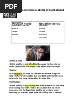 Skellig Reading Guide (Part 1) | PDF | Language Arts & Discipline