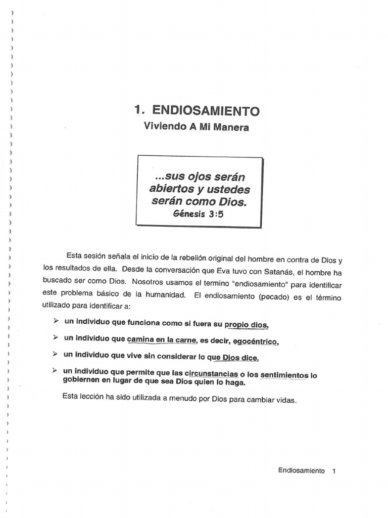 Vida Cristiana Victoriosa Disc | PDF