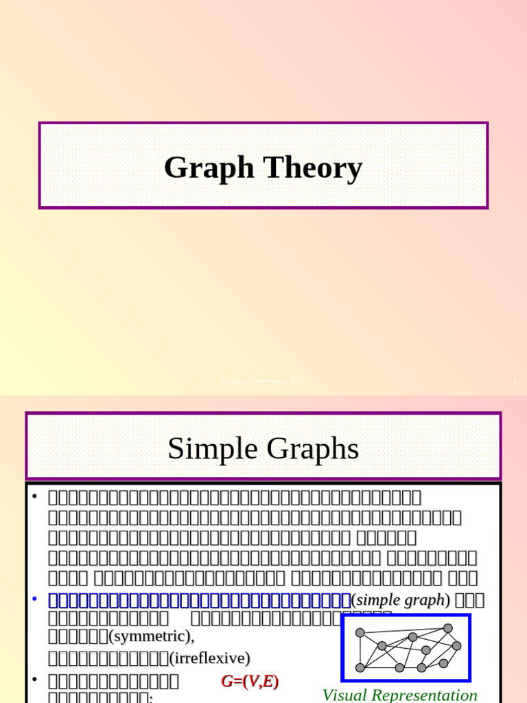 CH 8 Graphs Theory | PDF