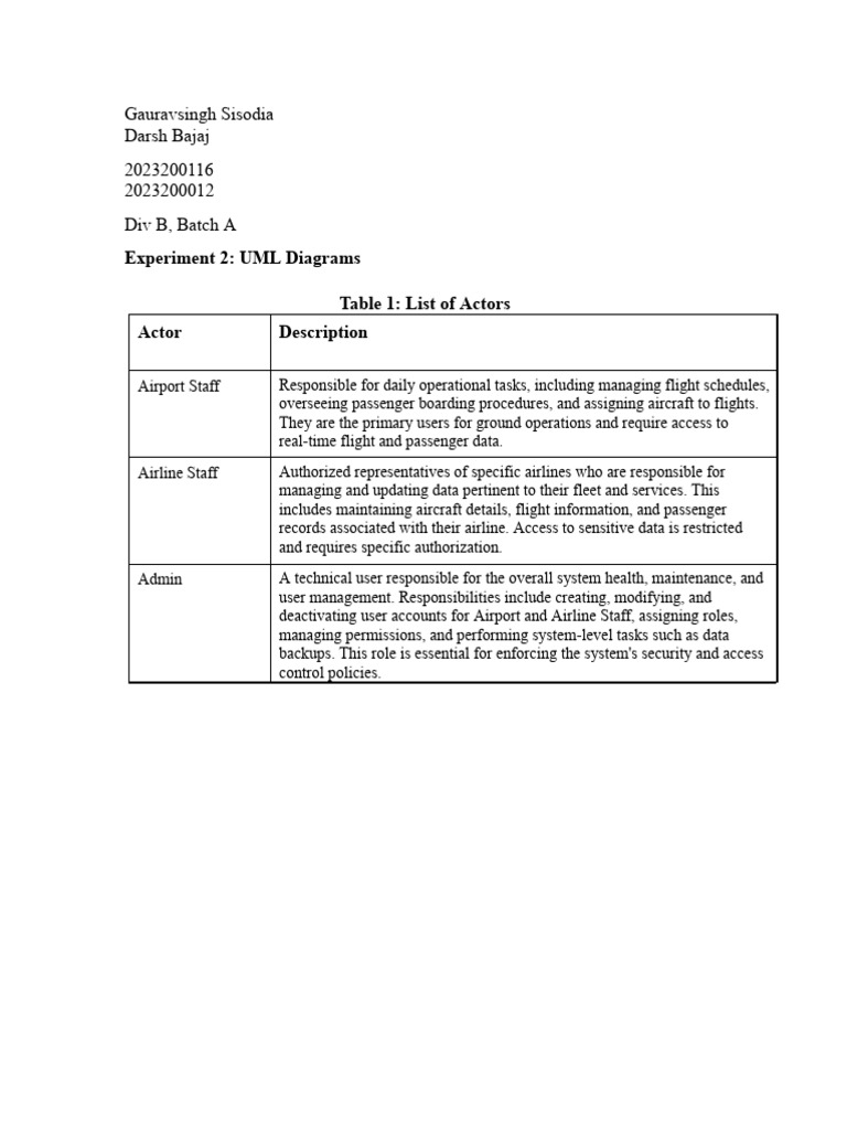 Exp 2 | PDF | User (Computing) | Databases