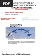 Wing Shapes and Nomenclature Overview | PDF | Airfoil | Lift (Force)