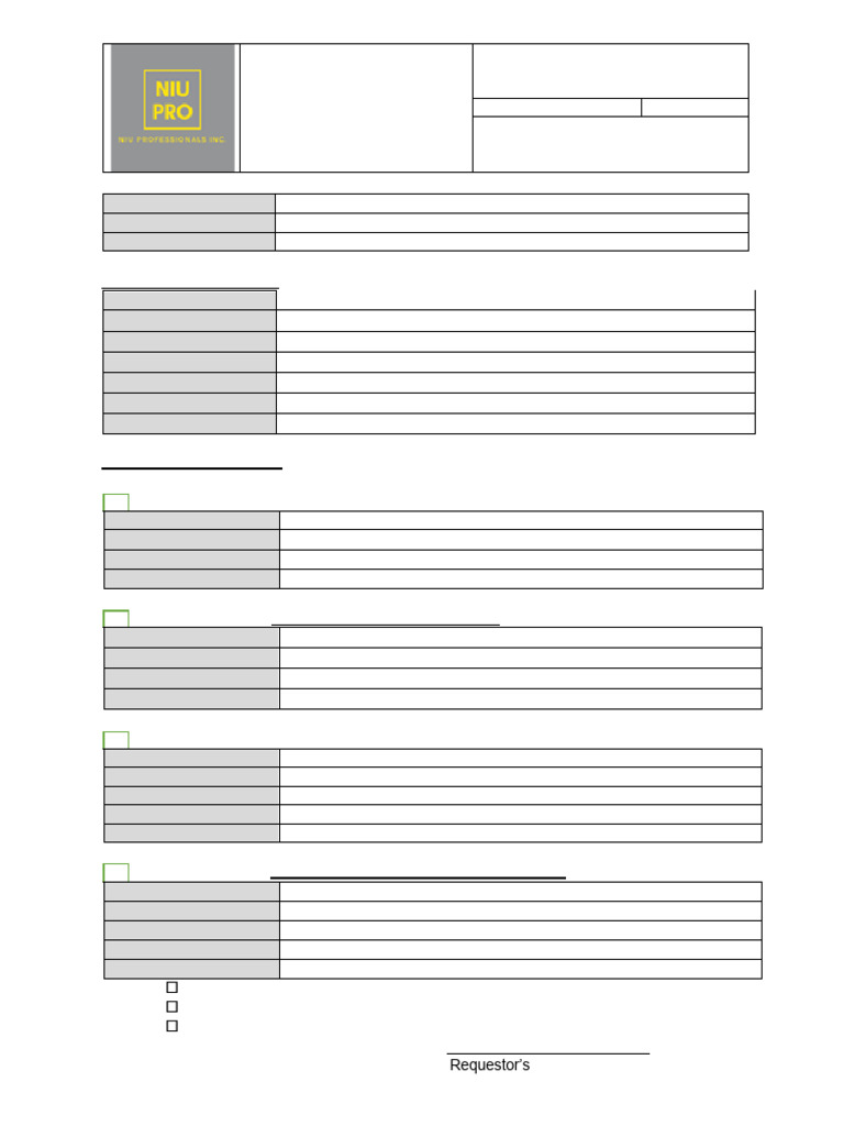 Niupro Coe Request Application - 466b7619 Ef9d 4000 b6c8 3cb44fb835b7 | PDF