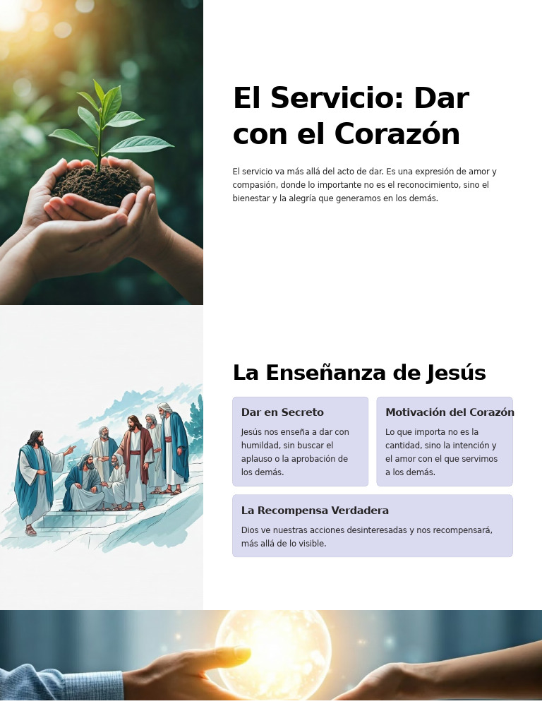 El Servicio Dar Con El Corazon | PDF