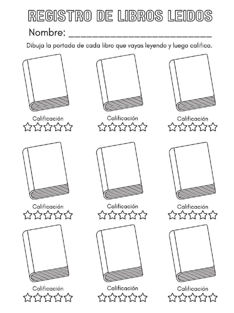 Registro de Libros Leídos | PDF