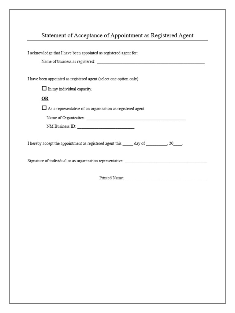 RA Appointment Acceptance Form | PDF