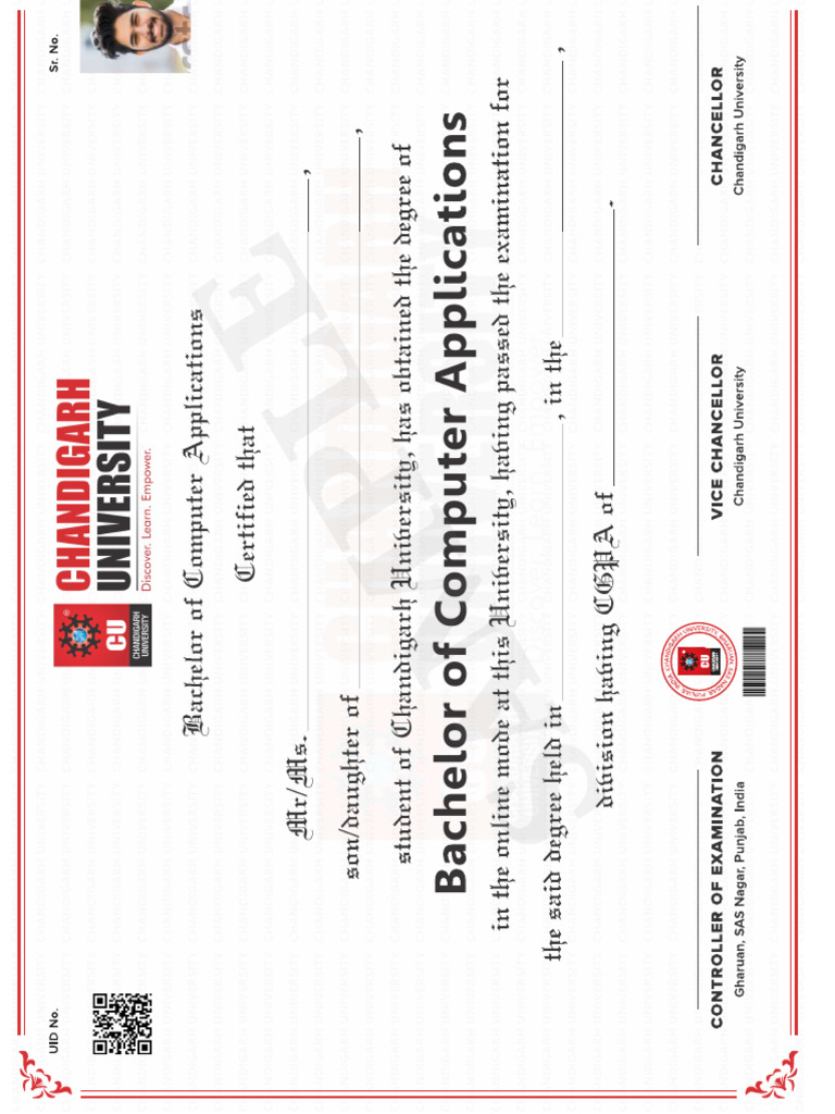 CU Sample All Cert | PDF