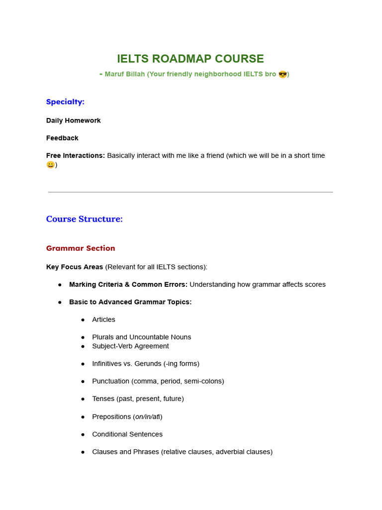 Ielts Roadmap Course - 7 | PDF | Linguistics | Language Mechanics