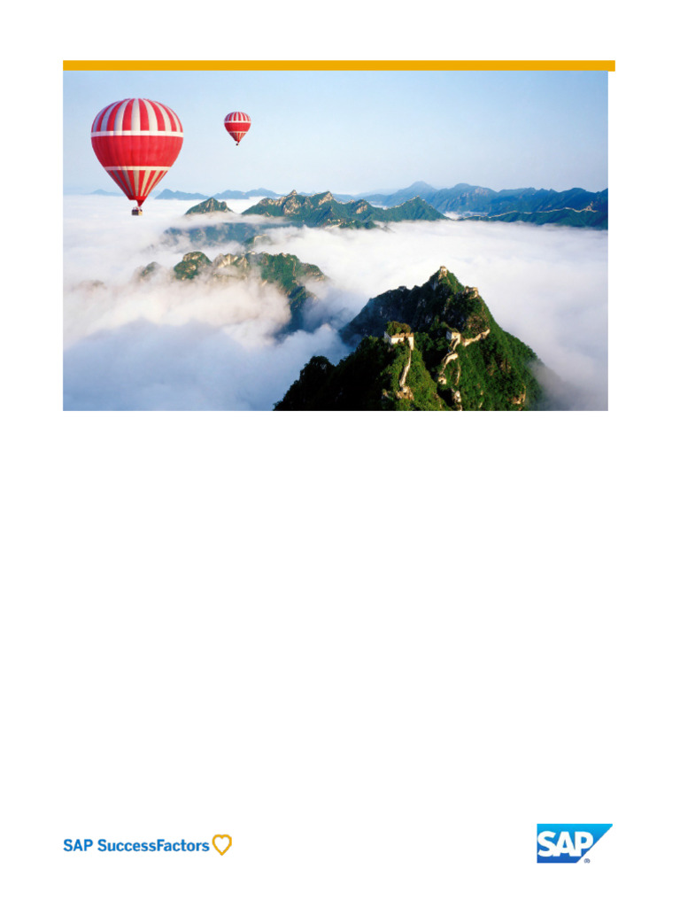 SAP SuccessFactors HCM Administrative TR | PDF | Human Resource ...