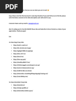 Comprehensive Proxy Links List | PDF