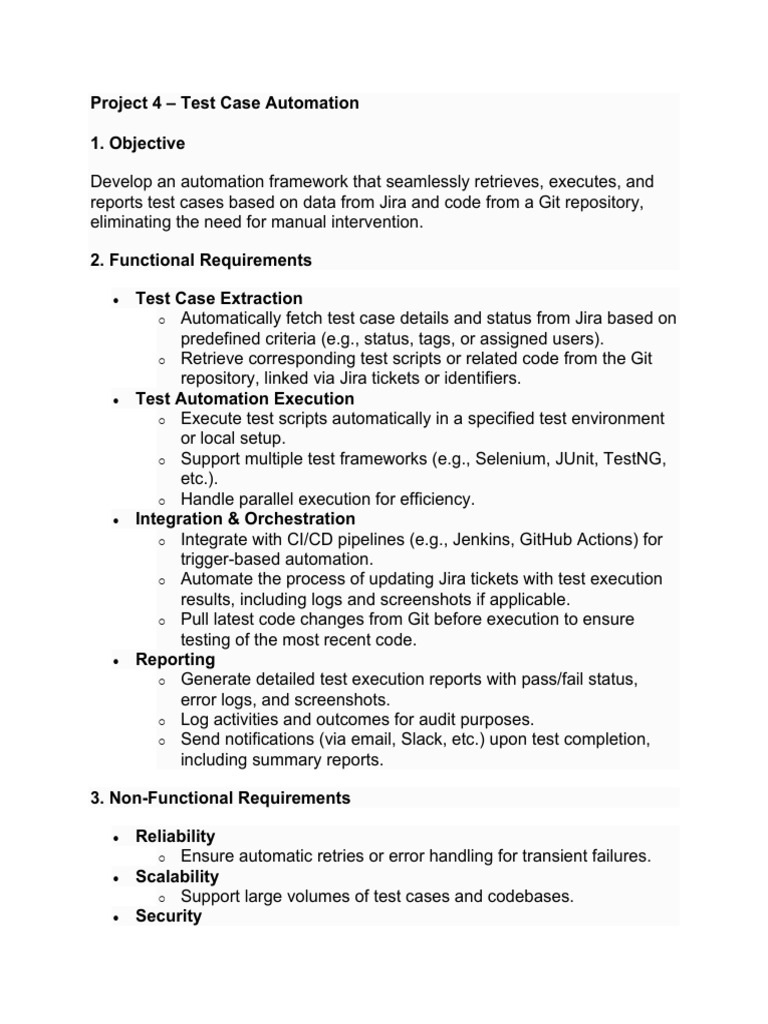 Test Case Automation Framework Guide | PDF