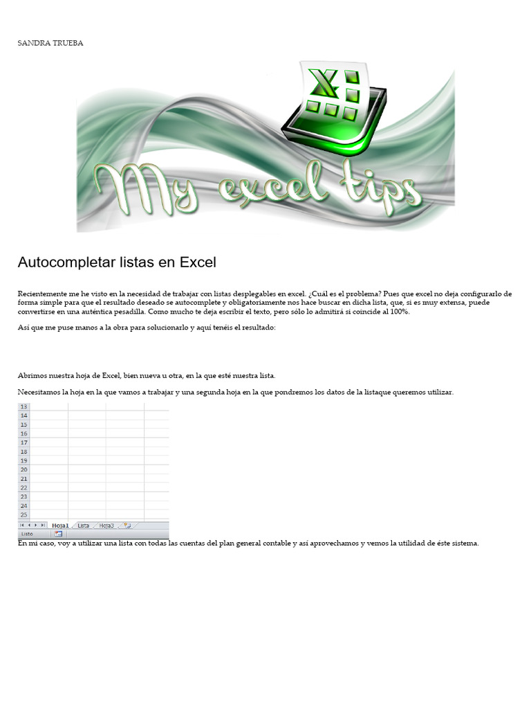 Excel Tips | PDF | Microsoft Excel | Informática